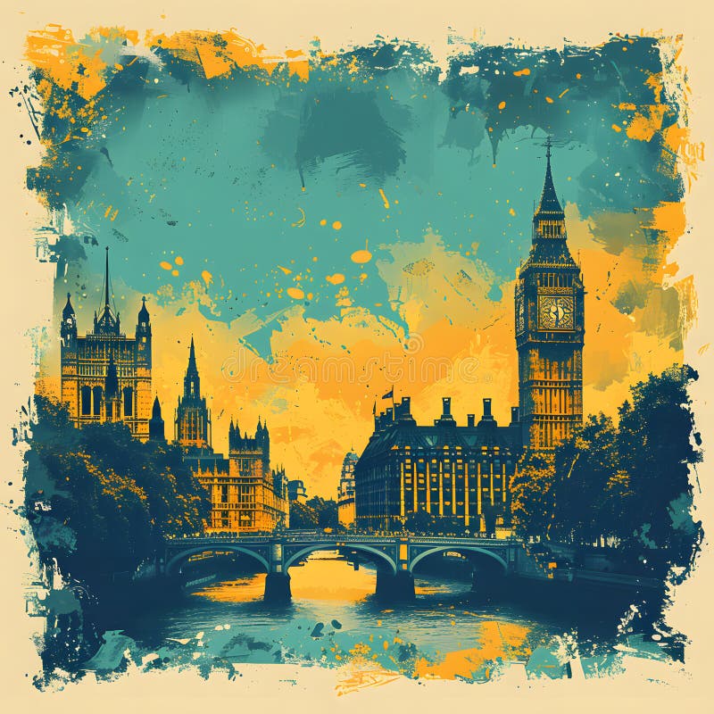 Europe As a Digital Canvas - a Blend of History and Technology Stock ...