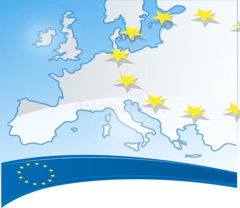 Europe background stock vector. Illustration of concept - 67700803