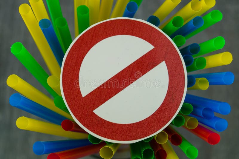 Stop micro plastics stock image. Image of line, cross - 134793727