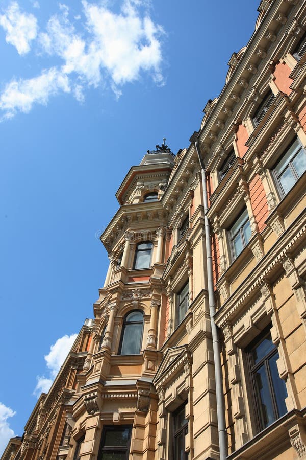 Europe Building of Clock Tower in Abac University Bangna Bangko Stock ...