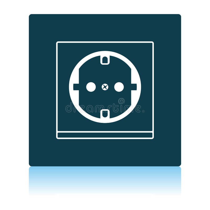 Europe Electrical Socket Icon Stock Vector - Illustration of extension ...