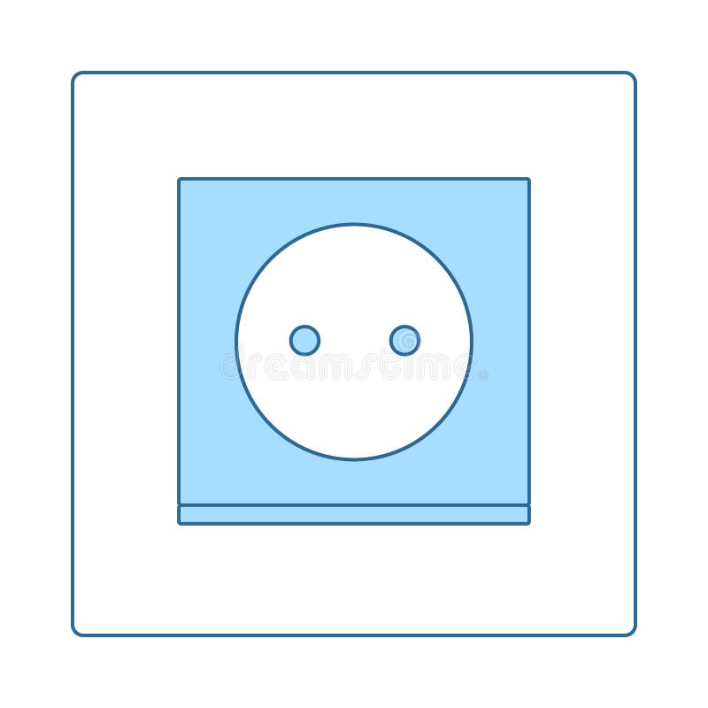 Europe Electrical Socket Icon Stock Vector - Illustration of extension ...