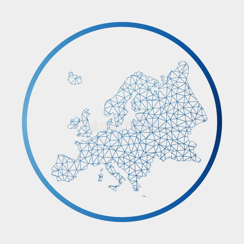 Europe icon. stock vector. Illustration of gradient - 189620008