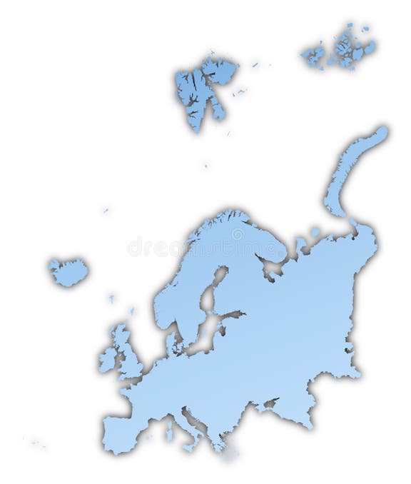 Europe Outline Map Shadow Stock Illustrations – 3,551 Europe Outline ...