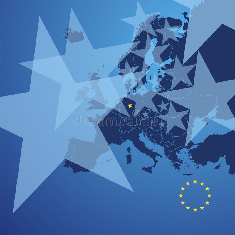 Europe map cover vector stock vector. Illustration of norway - 74884720