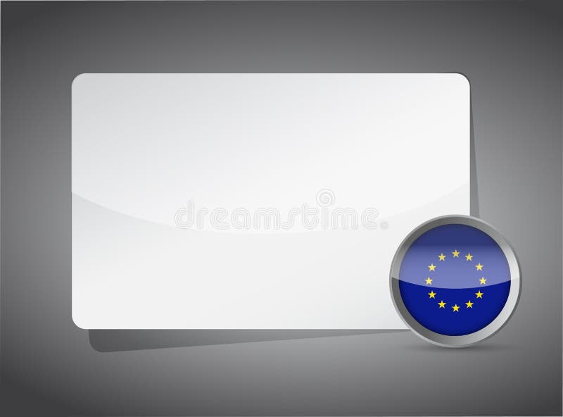 Europe presentation board stock illustration. Illustration of ...