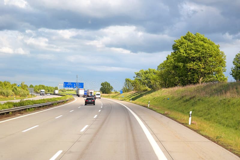 Europe. Road stock photo. Image of view, route, transporting - 44931896