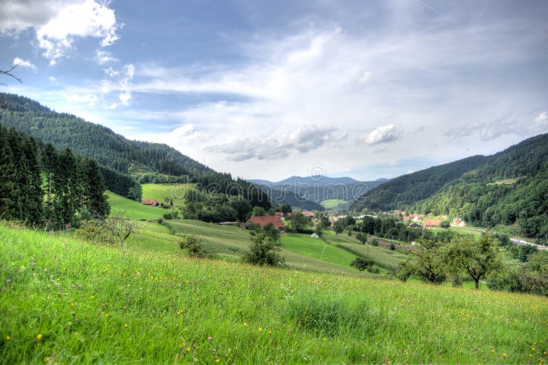 Europe rural landscape stock image. Image of schwarzwald - 27380417