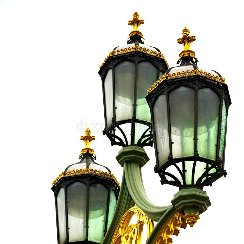 Europe in the Sky of Lon Don Lantern and Abstract Illumination Stock ...