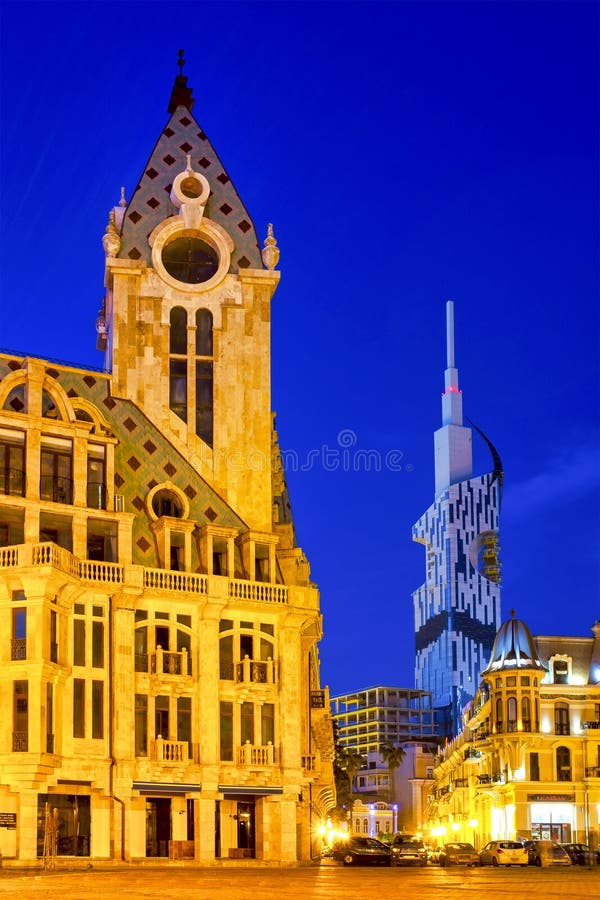 Europe Square Batumi editorial photo. Image of center - 288329411