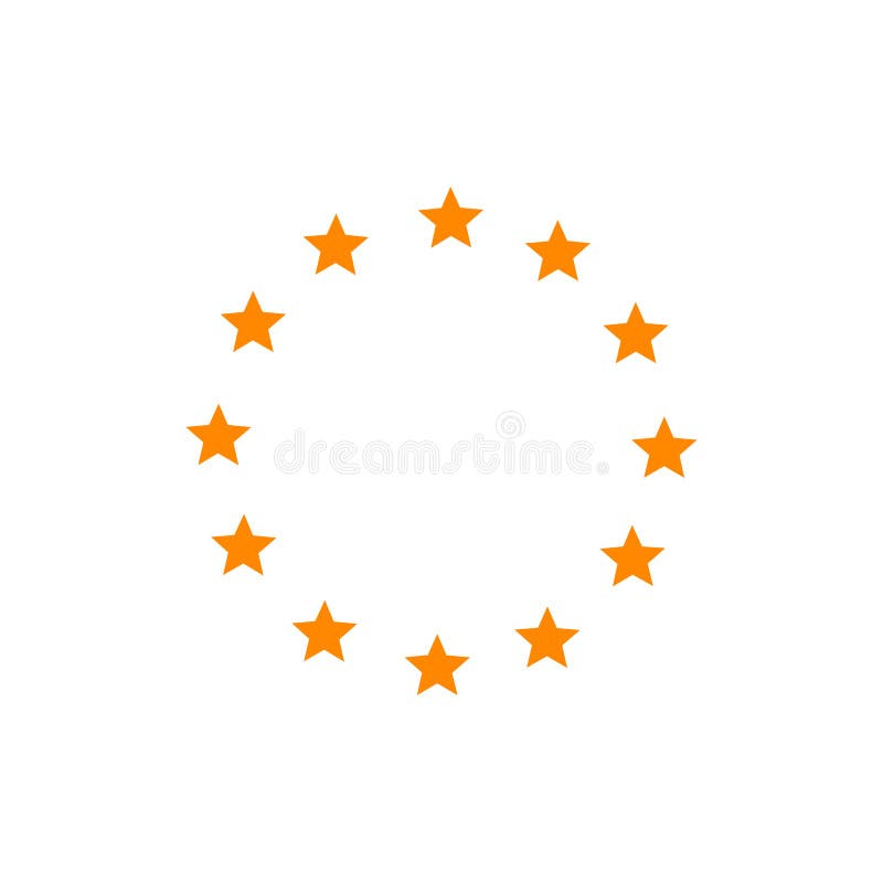 Europe Union Star Icon. Vector Stock Vector - Illustration of ...