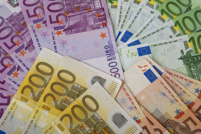 European banknotes Euro stock photo. Image of foreign - 11704558