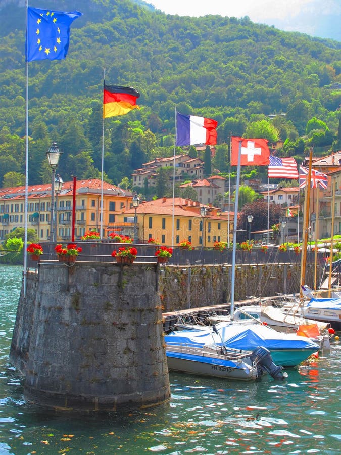 European boat harbour editorial stock photo. Image of holiday - 72581628