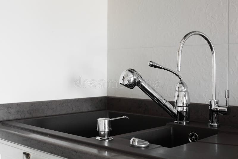 European Bright and Stylish Water Tap Stock Photo - Image of decoration ...