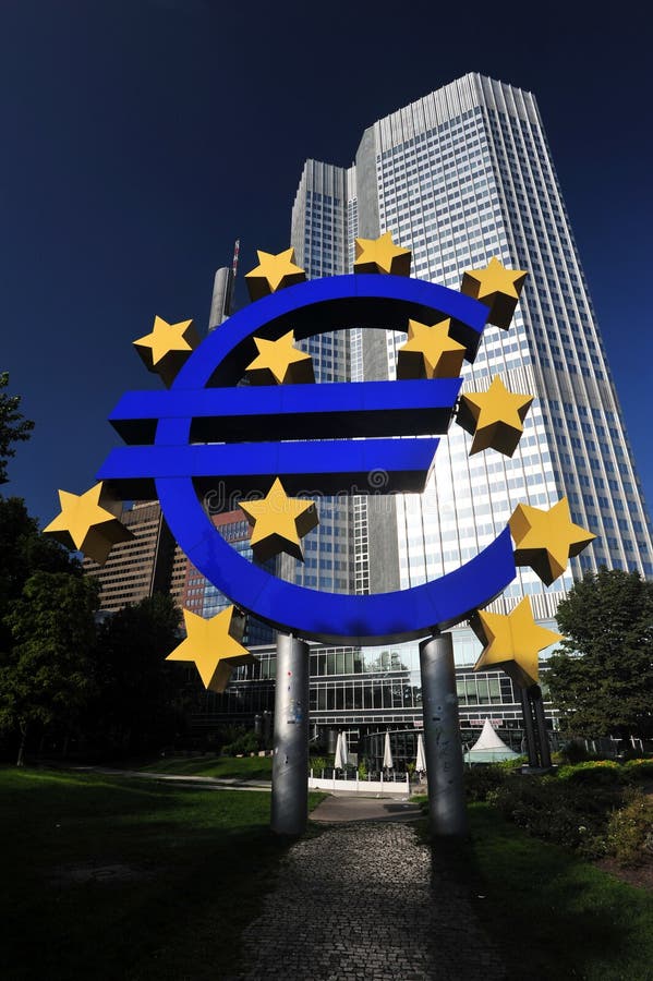 European Central Bank stock photo. Image of dollar, bank - 20900102