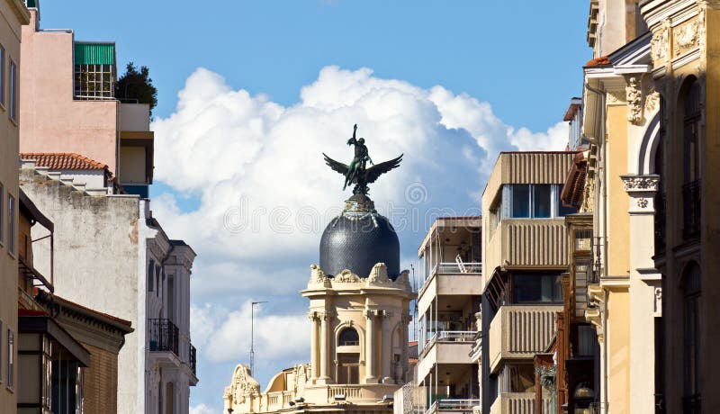 European City Skyline stock image. Image of sculpture - 24998439