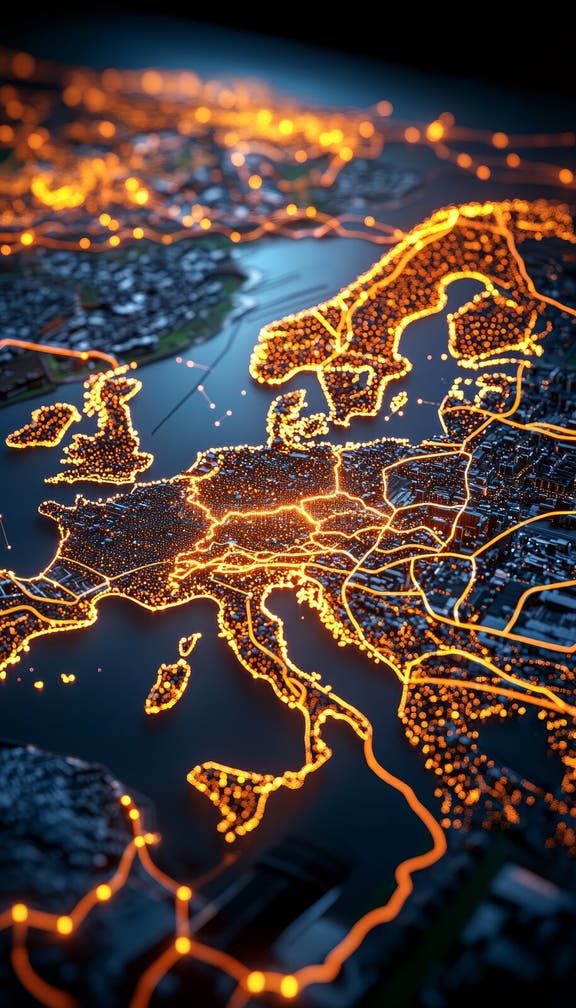 European Connectivity and Digital Integration Visualization with Neural Networks and Bright ...