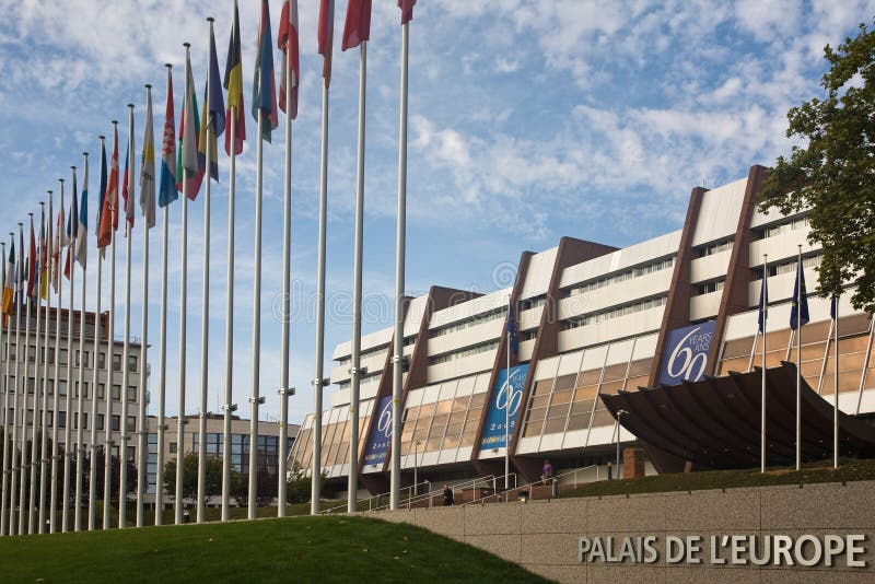 Council of the European Union Stock Photo - Image of scene, building ...