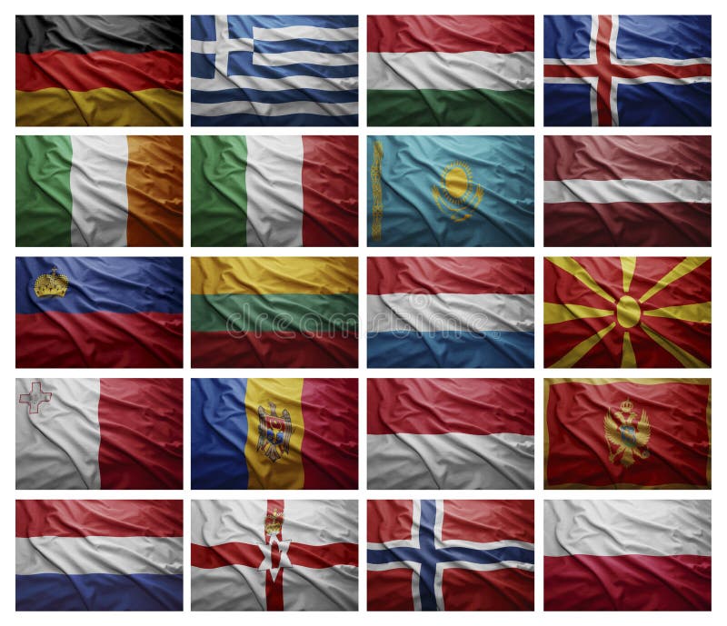 European Countries from G To P Stock Illustration - Illustration of ...