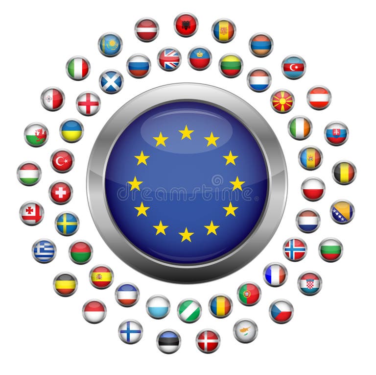 Country Flags Circular Icons Stock Illustrations – 363 Country Flags ...