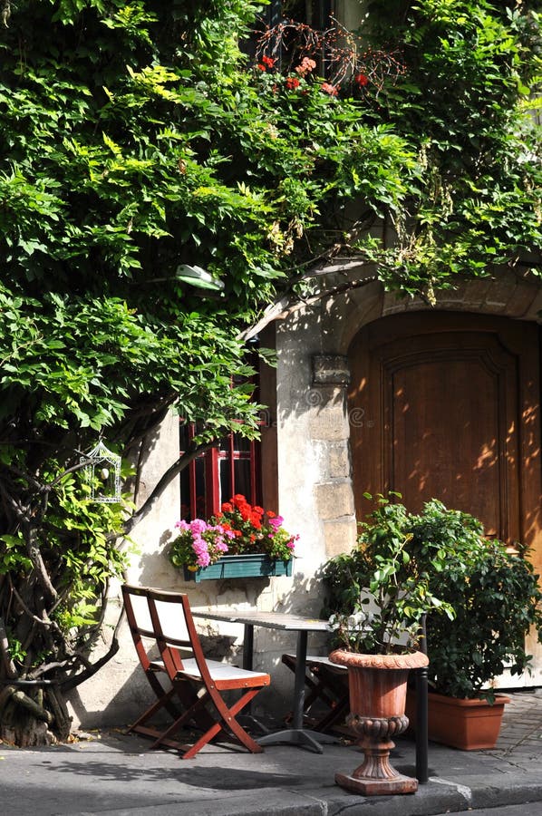 European Countryside Setting Stock Photo - Image of coffee, business ...