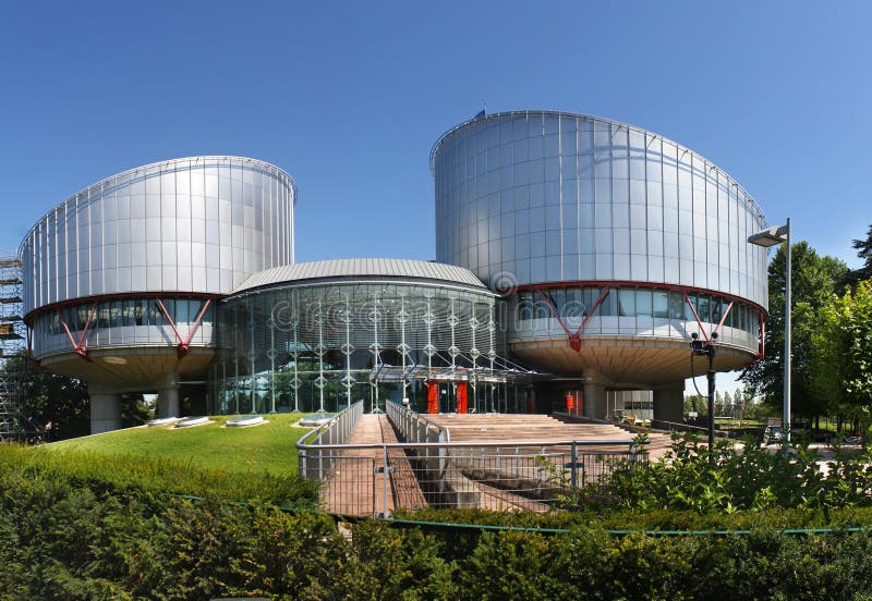 The European Court of Human Rights Stock Photo - Image of alsace ...