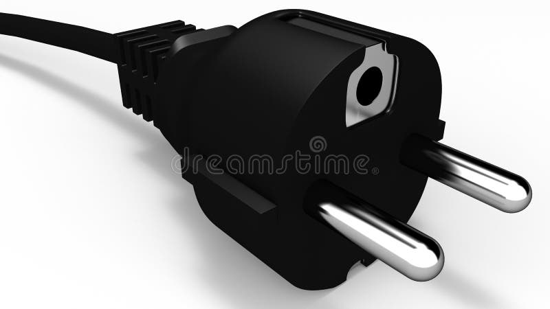 European Electric Plug Icon, Symbol. Europe Standart Stock Vector ...