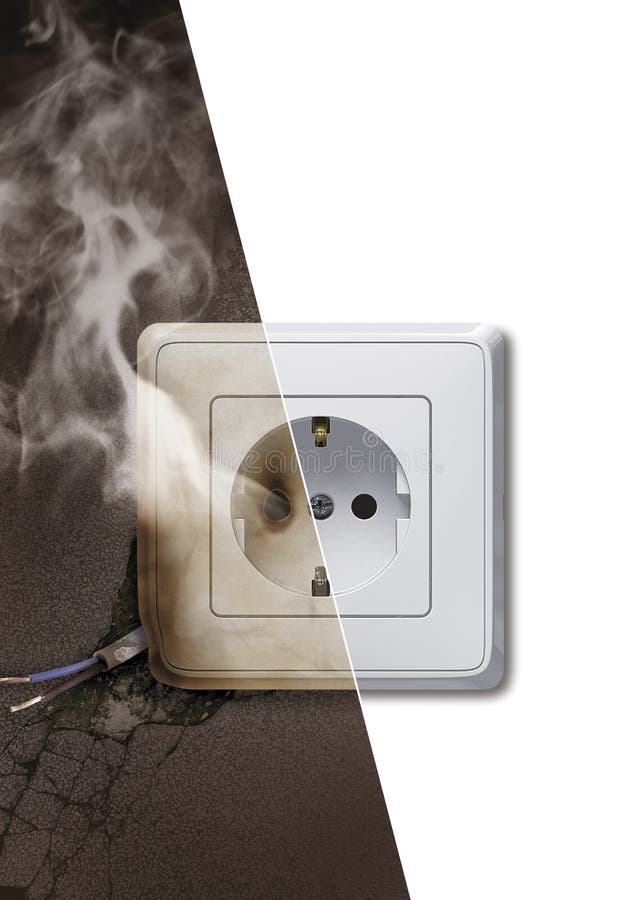 European electrical outlet stock photo. Image of electric - 65490396