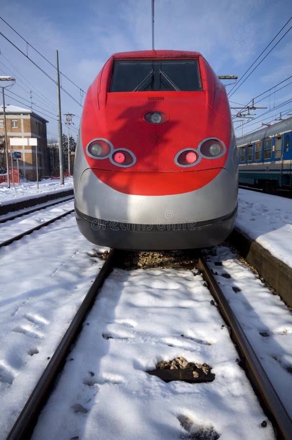 European fast train stock photo. Image of movement, metal - 12588348