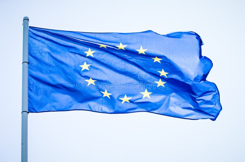 European flag stock image. Image of single, horizontal - 30402945