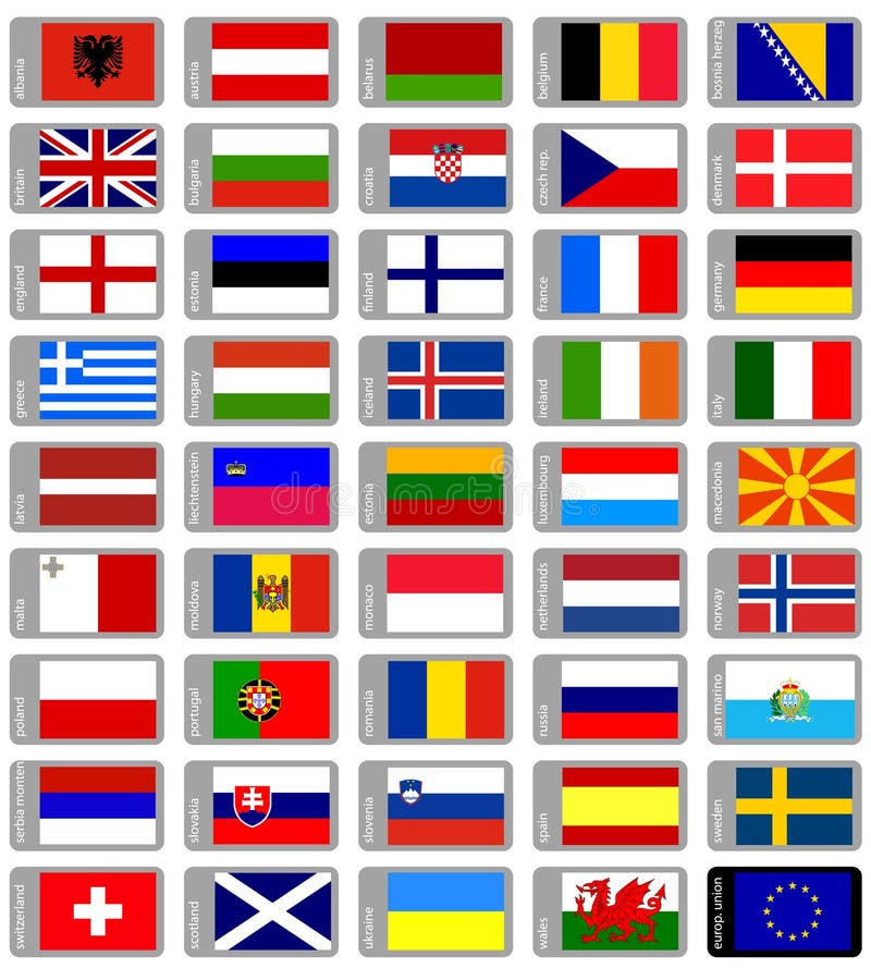 World flags icons frame stock vector. Illustration of countries - 28711589