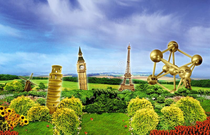 The European Garden stock photo. Image of grass, nature - 1569558