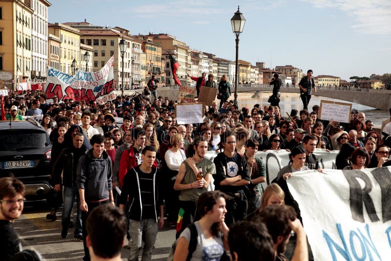 European General Strike editorial stock image. Image of politic - 27695294