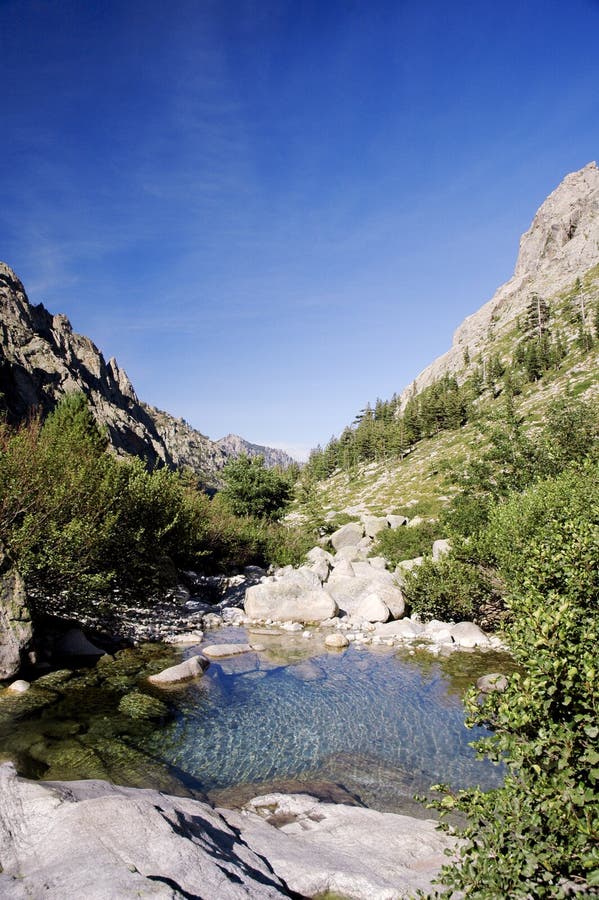 European mountain valley stock photo. Image of hiking - 15818846