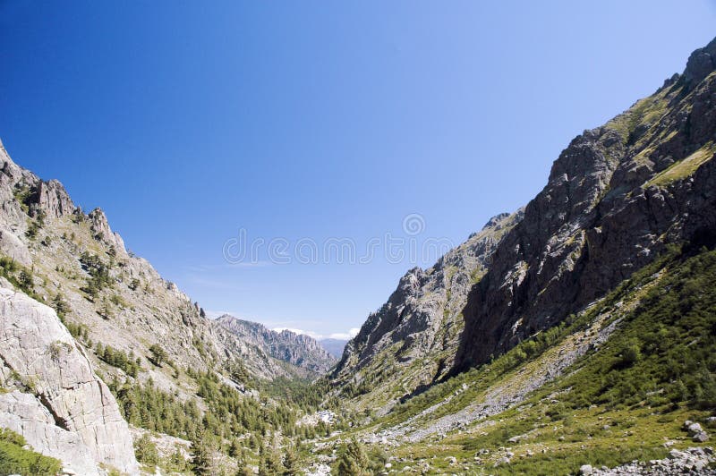 European mountain valley stock image. Image of forest - 15818865