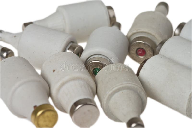 European old fuses stock image. Image of line, electricity - 7482661