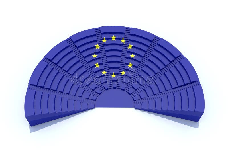 European Parliament Icon Color Outline Vector Stock Vector ...