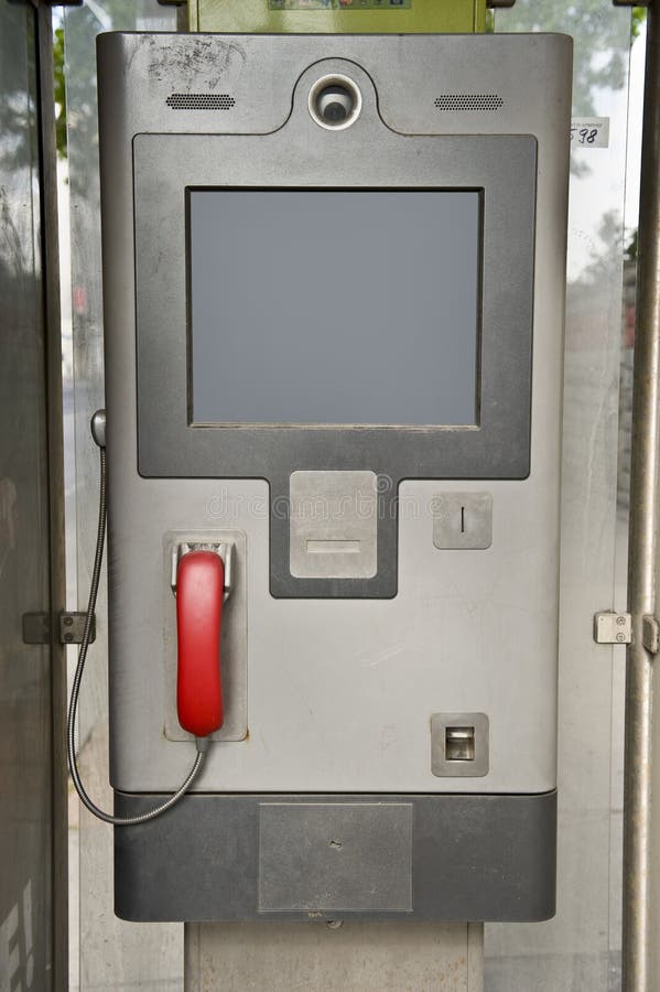 European phone booth stock photo. Image of public, tech - 25039794