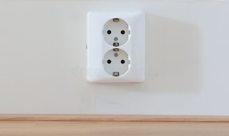 European power socket stock image. Image of electrics - 96309301
