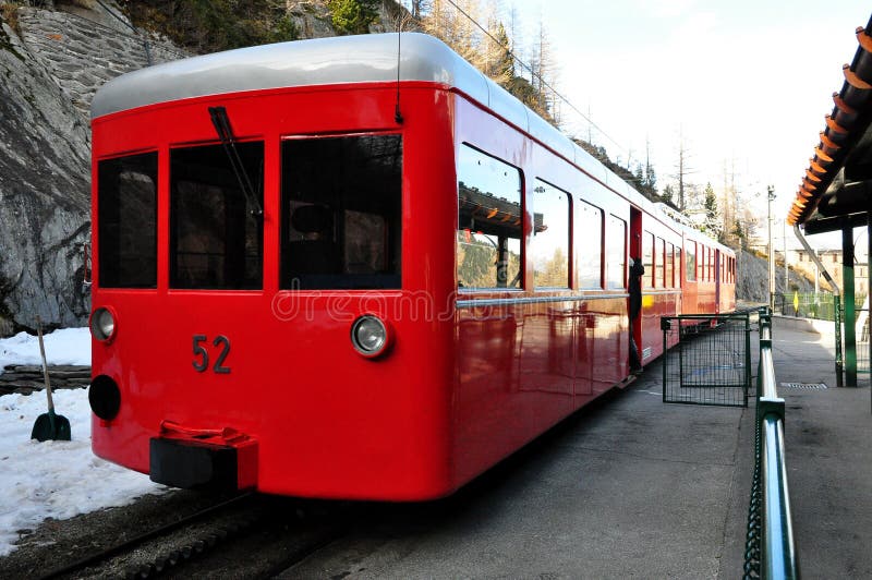 European Red Train in a German Koln Railway Station Editorial Stock ...