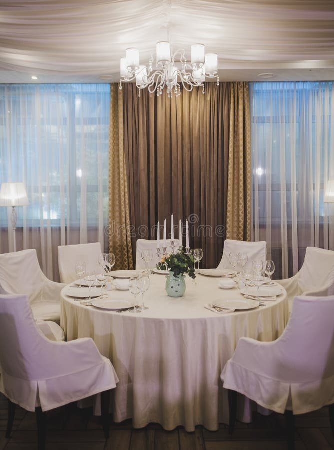 European restaurant stock photo. Image of stylish, classic - 195574514