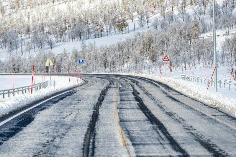 European Route E6 stock photo. Image of europe, county - 386440582