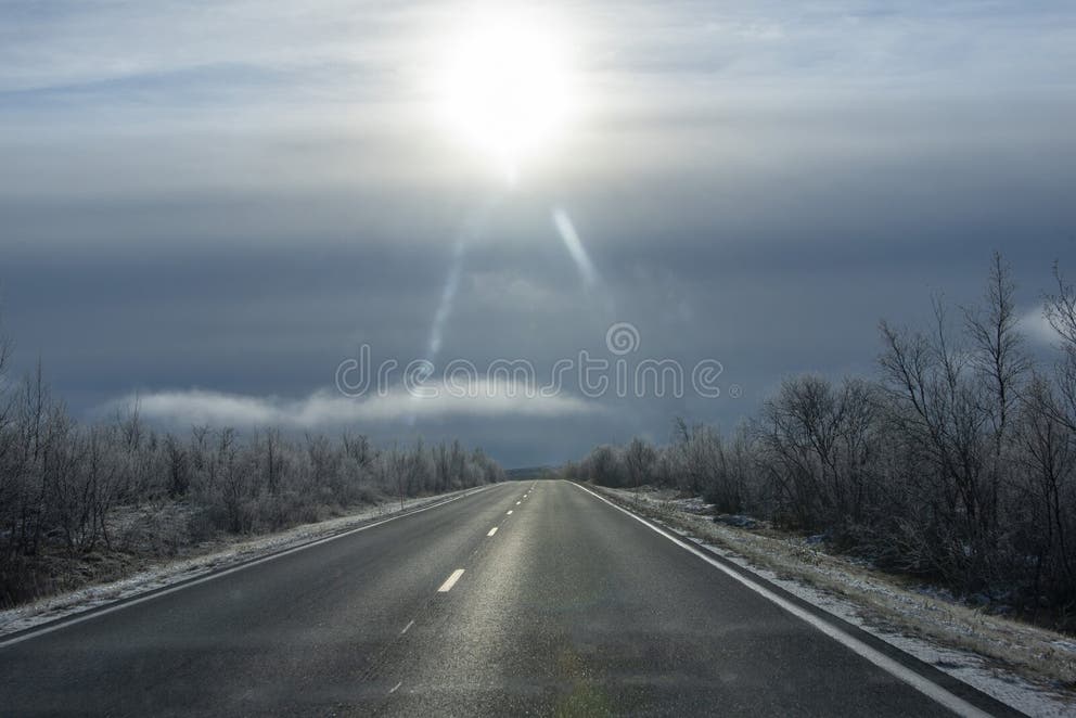 European Route E6 stock photo. Image of scenic, sunlight - 359509550