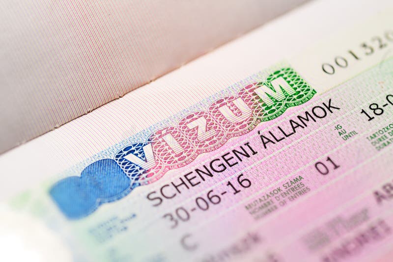 Schengen Visa Sticker Stock Photos - Free & Royalty-Free Stock Photos ...