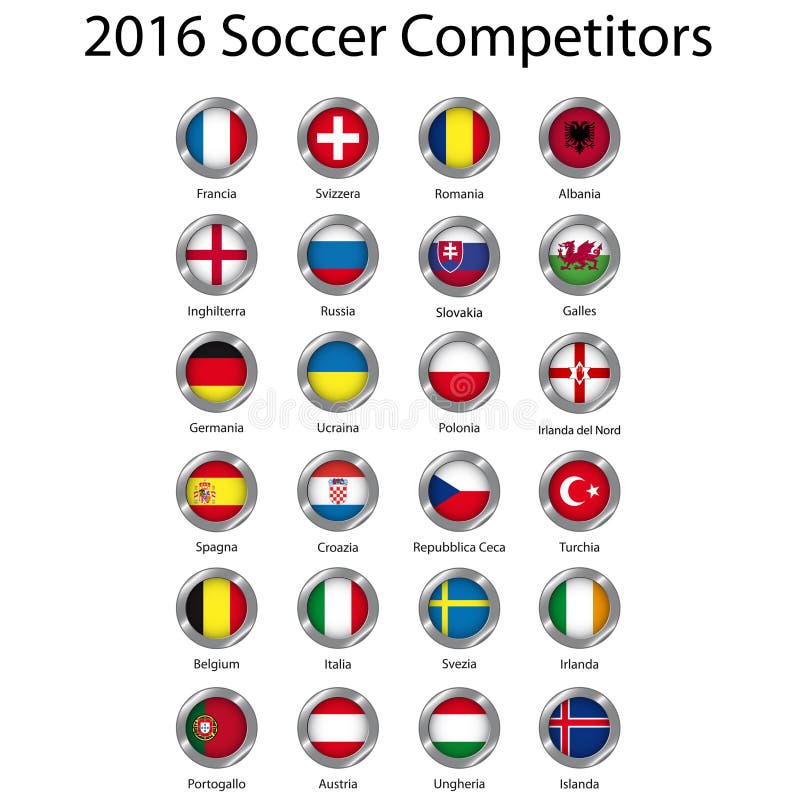 European soccer stock vector. Illustration of france - 71718062