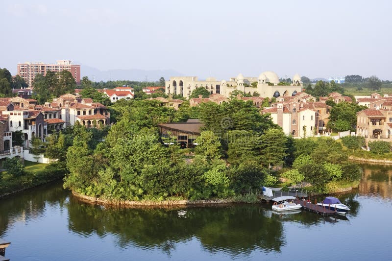 European Style Architecture Stock Photo - Image of architecture, town ...