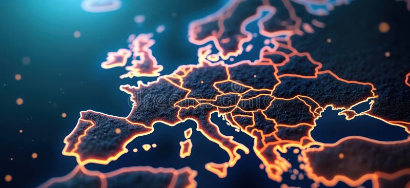 European Tech Network Map Shows International Communication Links ...