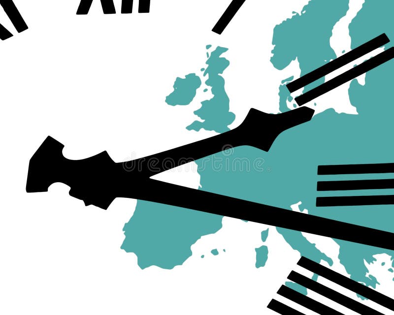 European time stock illustration. Illustration of green - 22630924