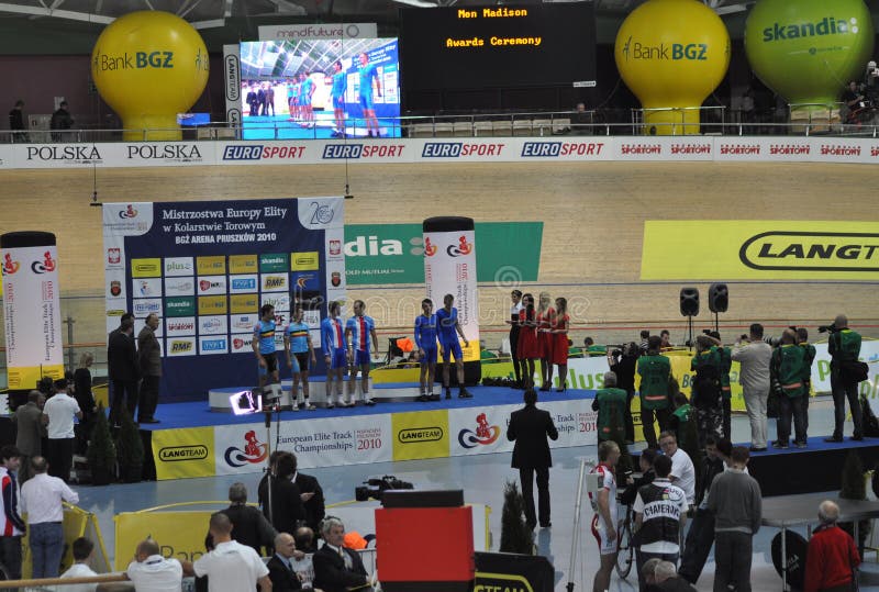 European Track Championships Editorial Photography - Image of award ...