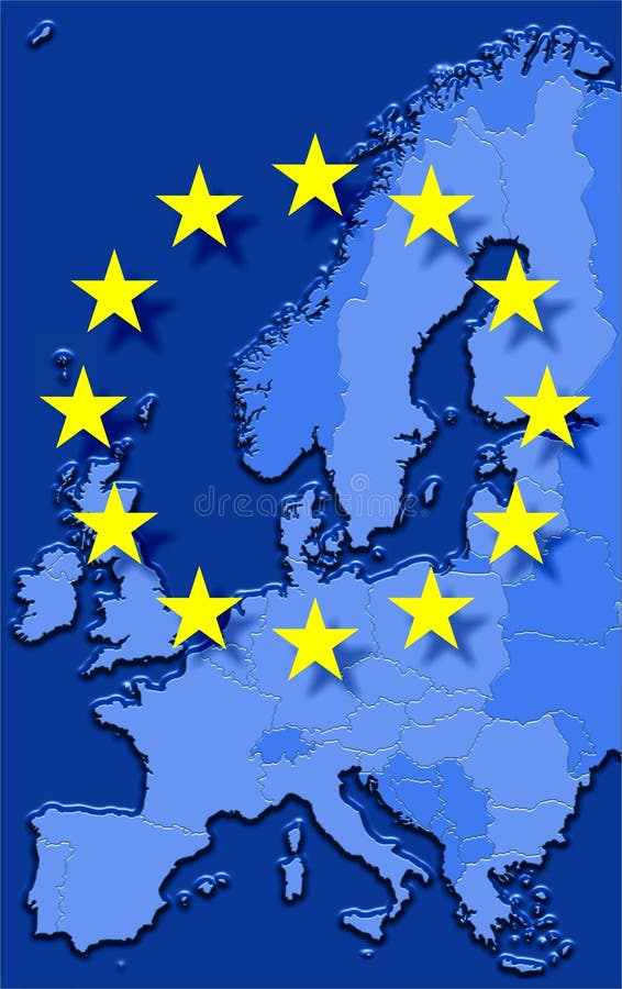 European Union stock illustration. Illustration of countries - 19524387